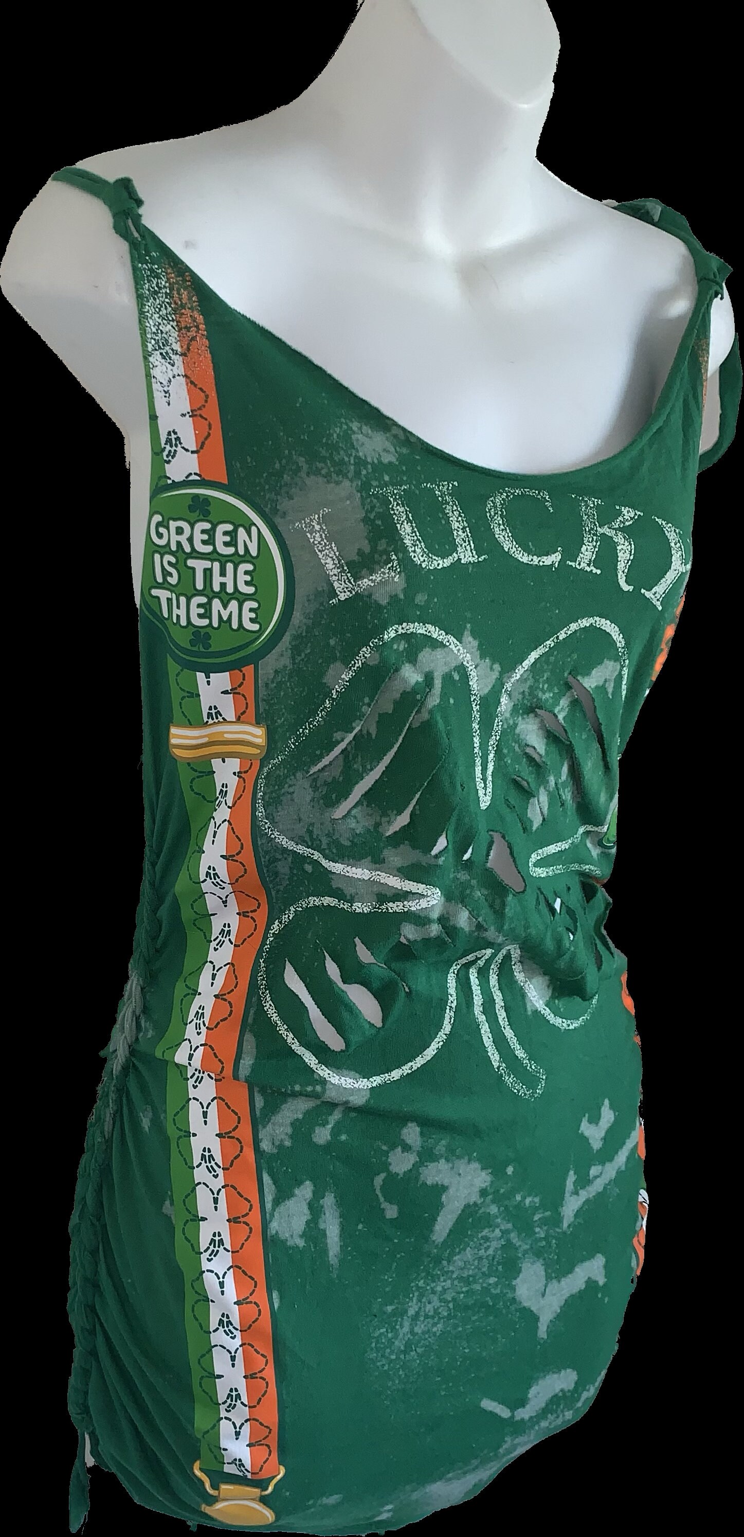 Holiday Clearance Bleached AF Overly Shredded St Pattys Day Kiss Me ...