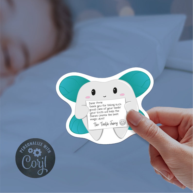 Printable Tooth Fairy Letter, Fun Activity for Primary Tooth Loss ...