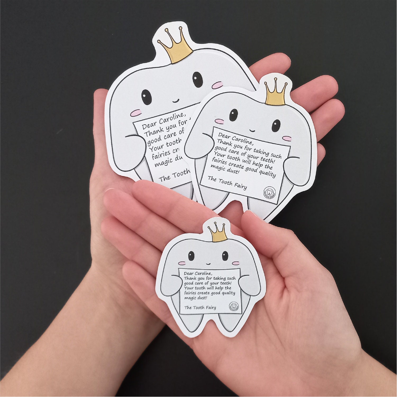 Printable Tooth Fairy Letter for Kid's Teeth Loss, Editable and ...