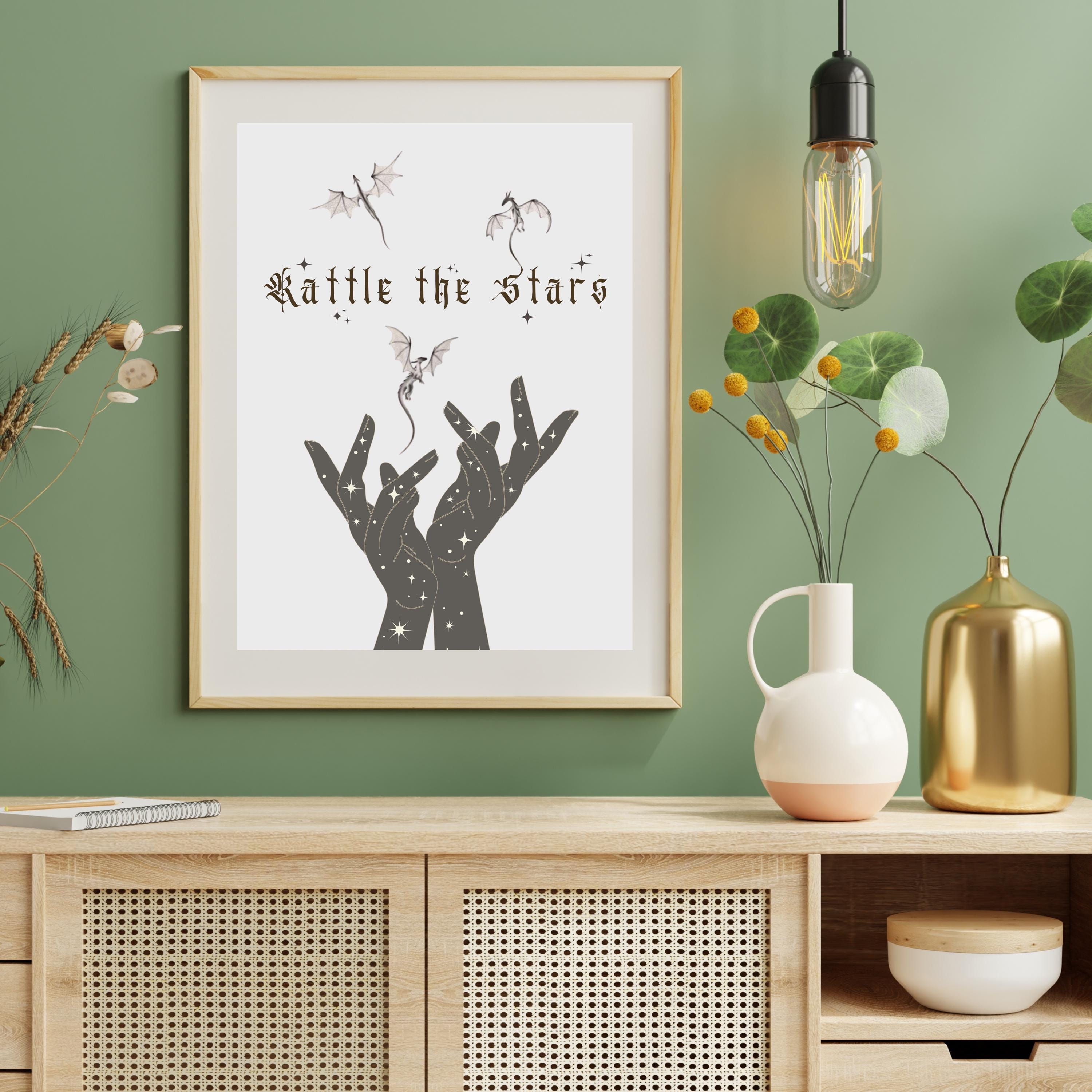 Rattle the Stars | Throne of Glass | Digital Download | Wall Art ...
