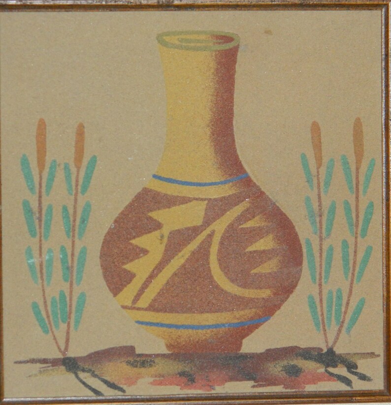 Water Jar Sand Painting - Etsy