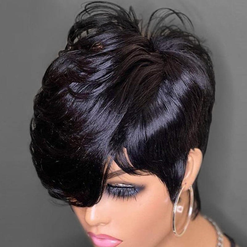 Short Lace Front Wig - Etsy