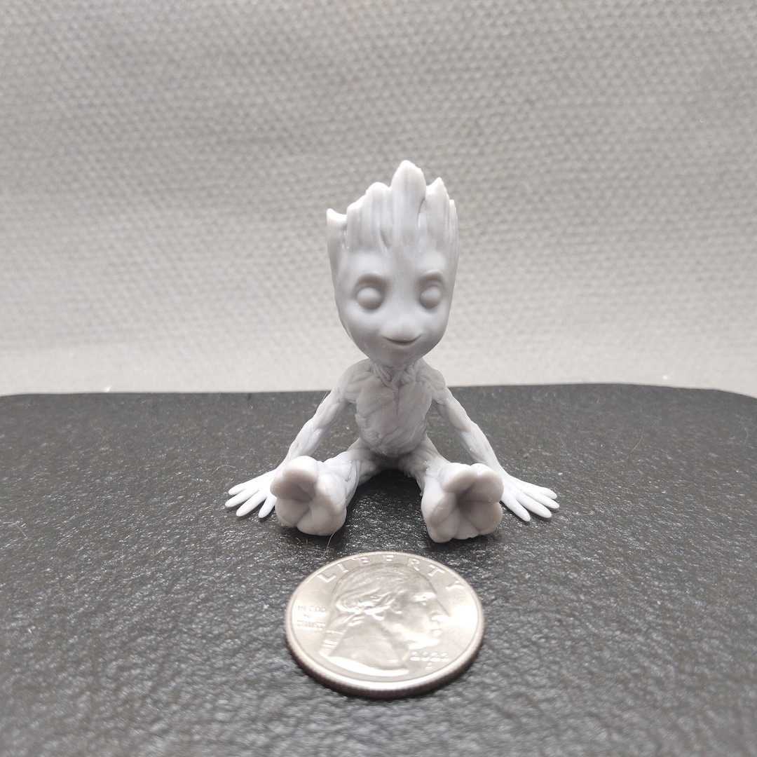 Baby Groot Desk Buddy - 3D Printed Guardians of the Galaxy Toy - Etsy