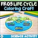 Frog Life Cycle Craft, Frog Coloring Pages Craft, 2nd Grade and 3rd ...