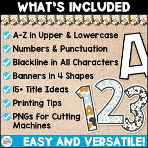 Spring Bulletin Board Letters, April Classroom Door Decor, Floral ...