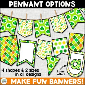 Lucky St. Patrick's Day Bulletin Board Letters, A-Z Bulletin Board ...