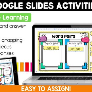 Synonyms and Antonyms Worksheets, 2nd 3rd and 4th Grade and Homeschool ...