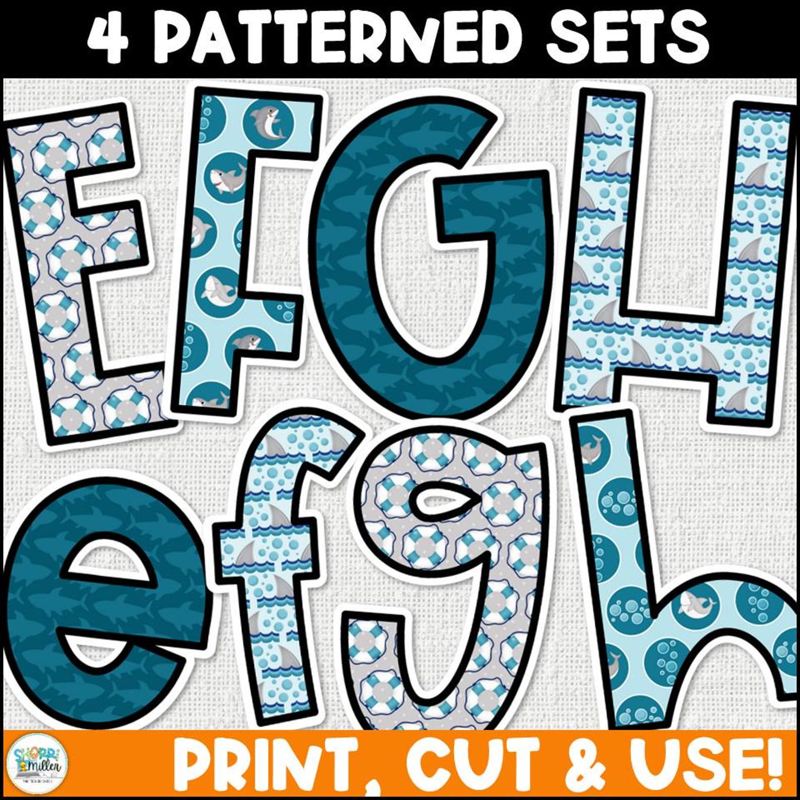 Summer Sharks Bulletin Board Letters, End of Year Bulletin Board Ideas ...