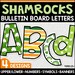 St. Patrick's Day Bulletin Board Letters, A-Z Bulletin Board Letters ...