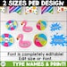 Summer Pool Editable Name Tags for Bulletin Board, Student Desk, Cubby ...