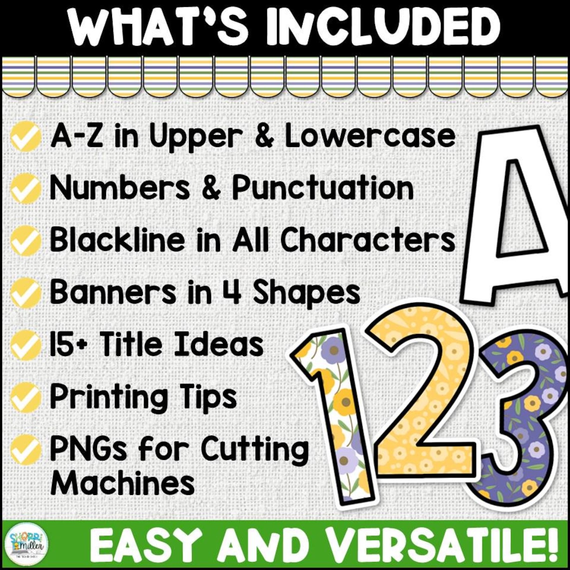 Spring Flowers Bulletin Board Letters, April Bulletin Board Ideas ...