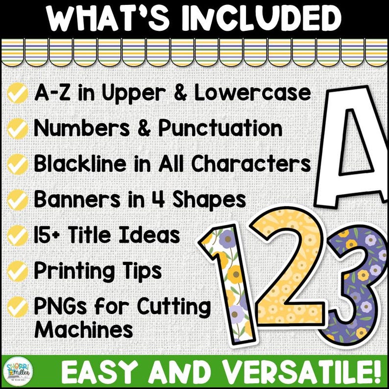 Spring Flowers Bulletin Board Letters, April Bulletin Board Ideas ...