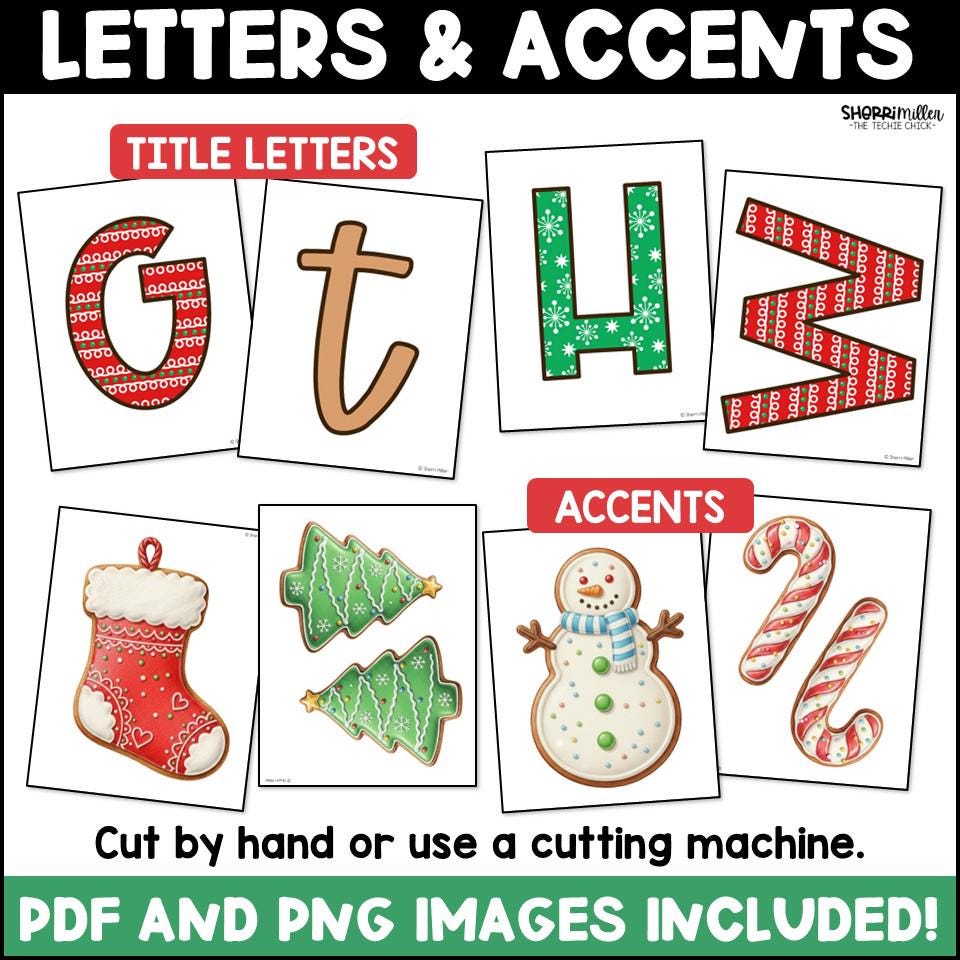 Gingerbread House Bulletin Board Kit and Door Decor, December Bulletin ...