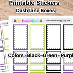 Printable Retro TV Stickers for Planners, Journals, Diaries ...