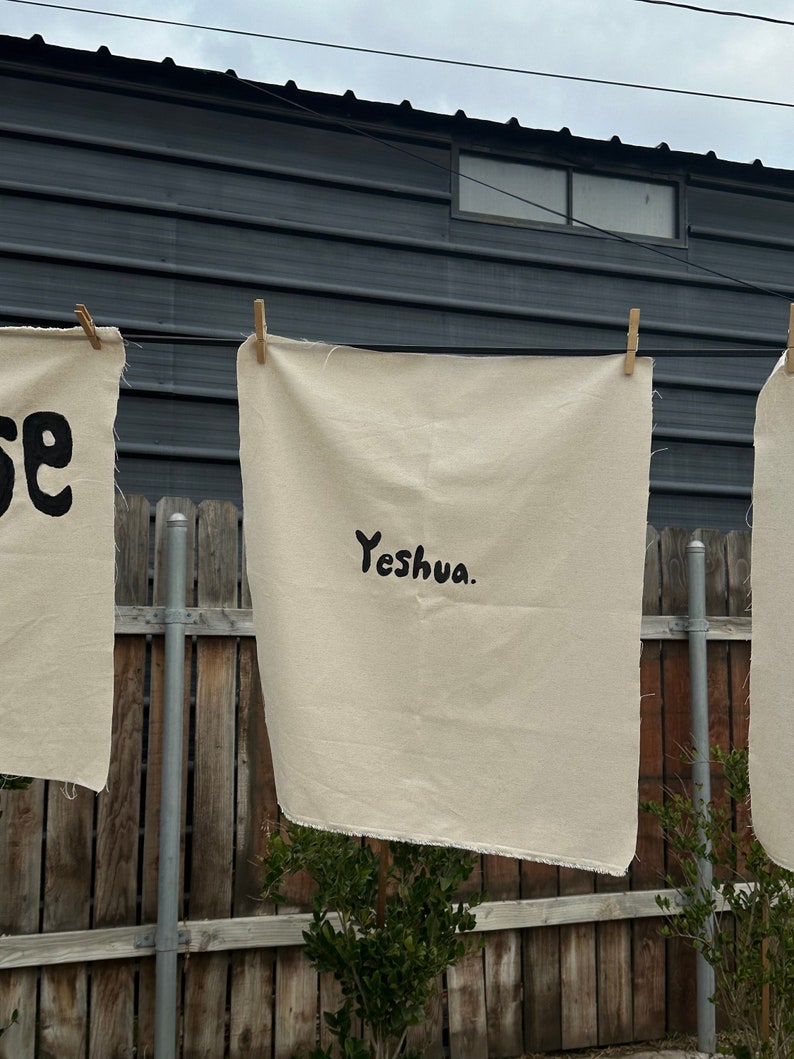 Custom Canvas Banner, Personalized Sign, Hand Painted Cotton Canvas ...