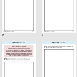 Writing My Life Story Journal - A Workbook in Both Digital and ...