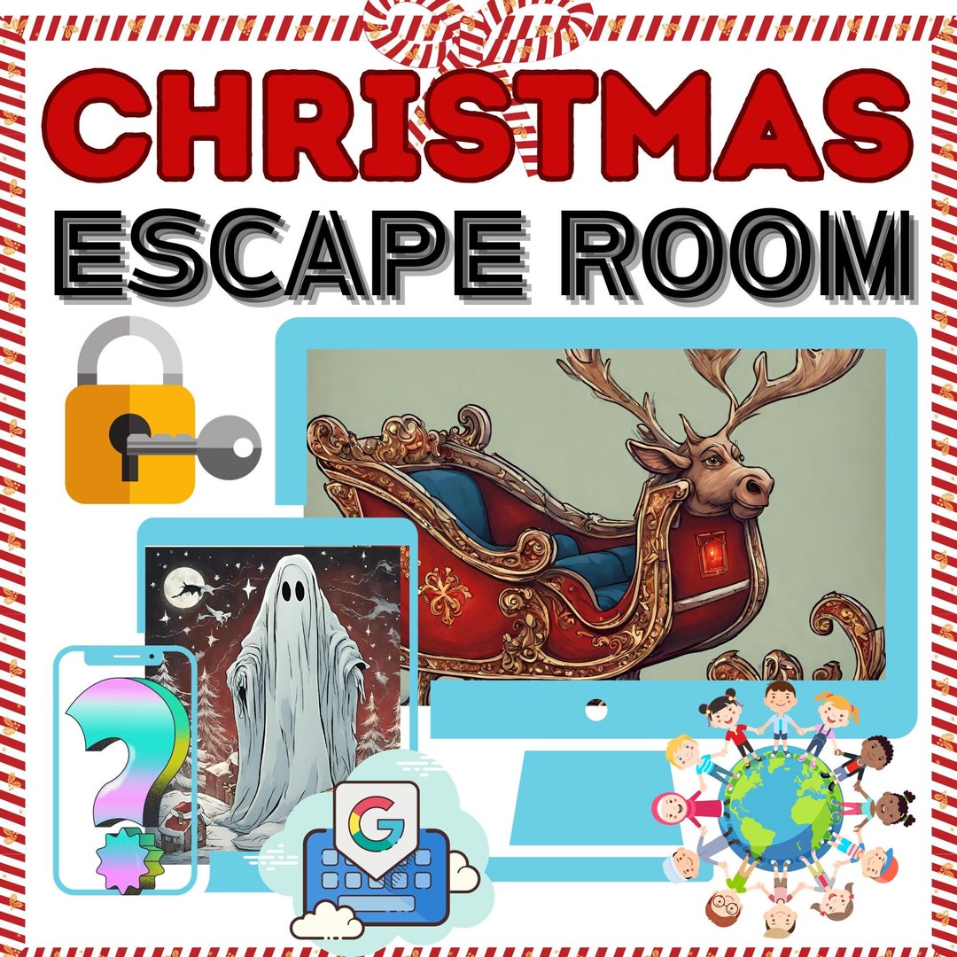 Christmas Digital Escape Around the World Trivia - Middle to High ...