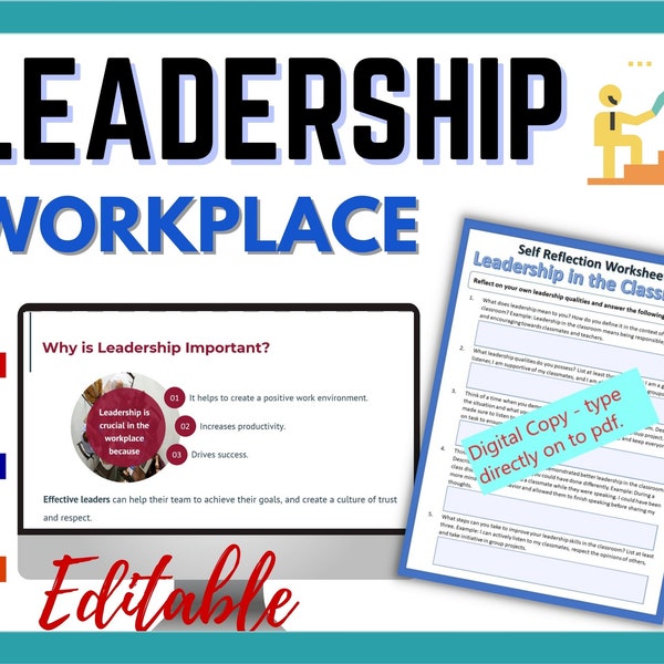 Leadership Worksheets - Etsy