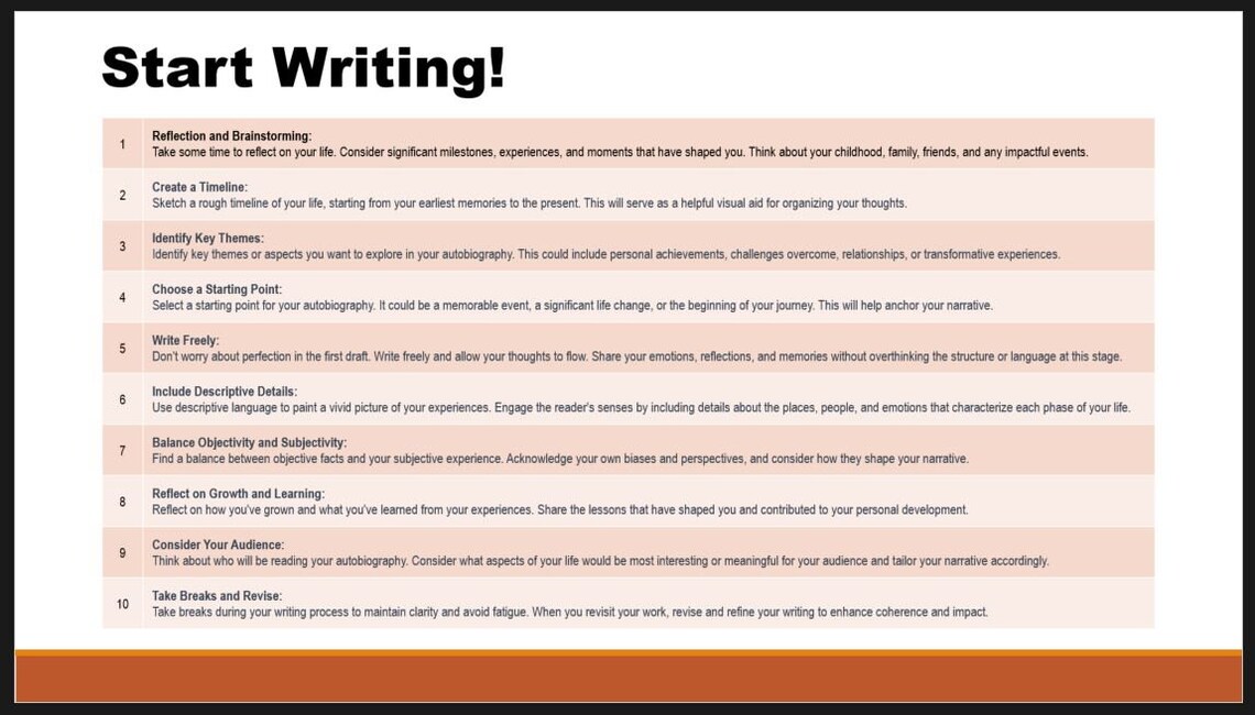 Autobiography Memoir Introduction Powerpoint Presentation With Teacher ...