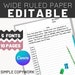 Editable Lined Handwriting Paper With a Tracing Font for Prek, K, 1st ...