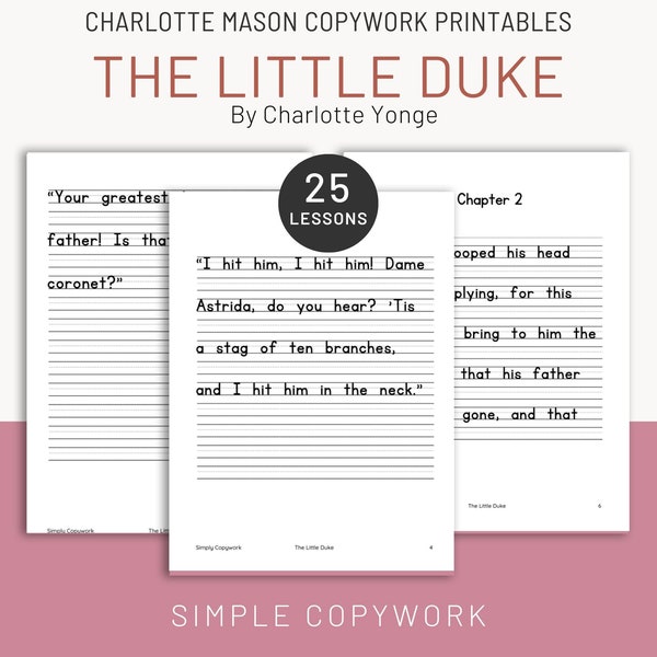 Charlotte Mason Curriculum - Etsy