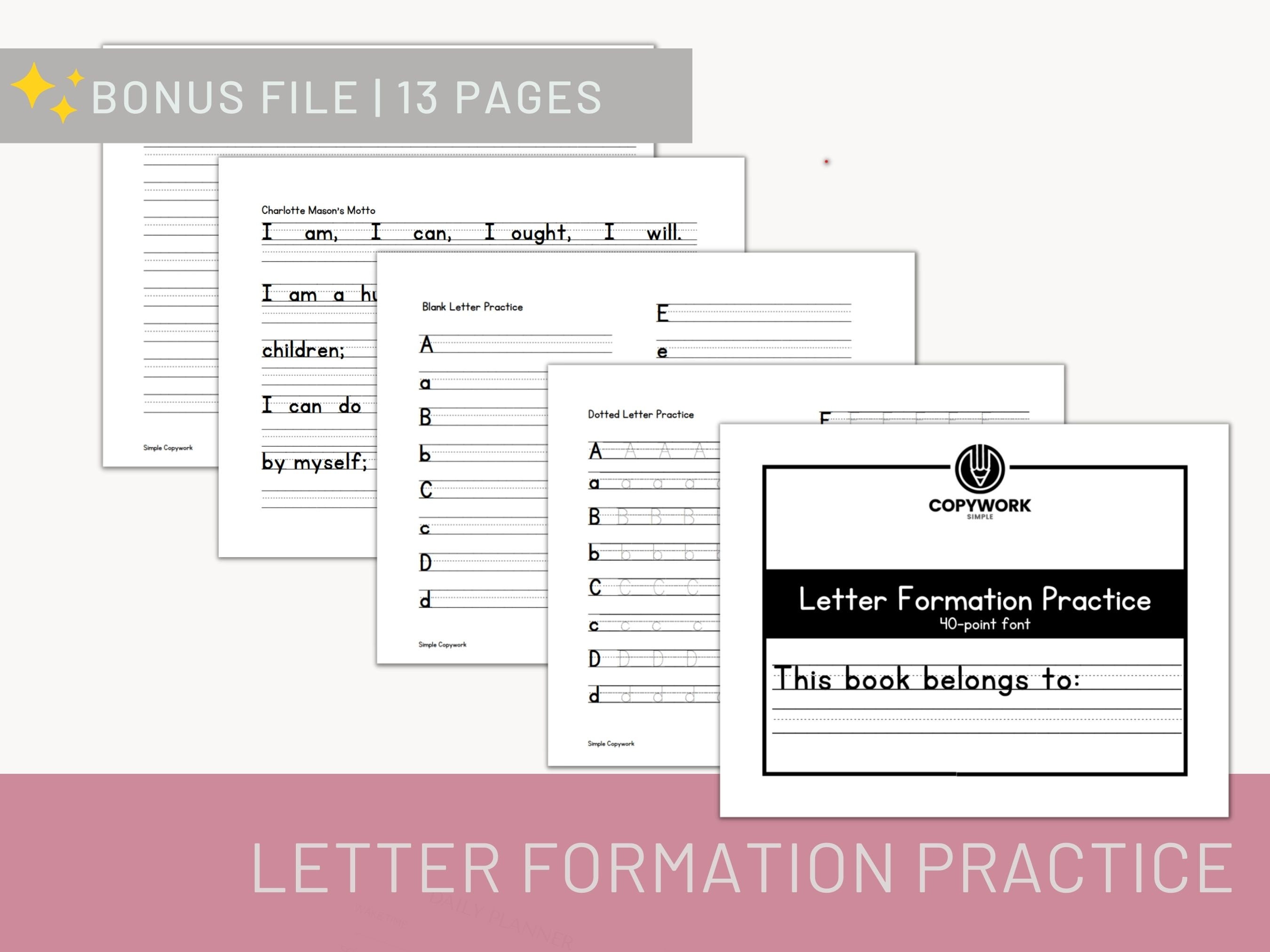 Our Island Story Ch. 22-61 Copywork Handwriting Worksheet for Charlotte ...