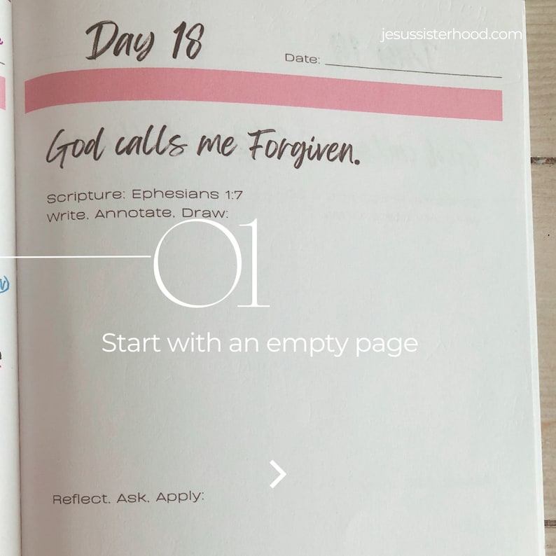 Journey Through Our New Names in Christ - Etsy