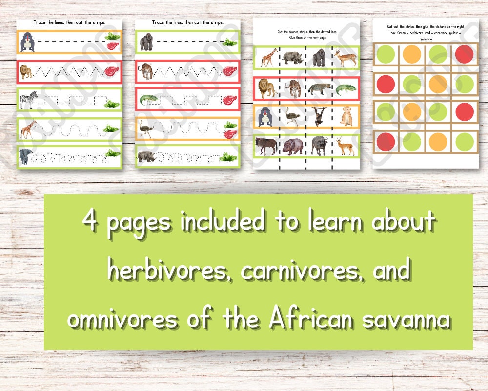 Montessori Inspired Preschool Cutting Strips | Early Scissor Skills ...