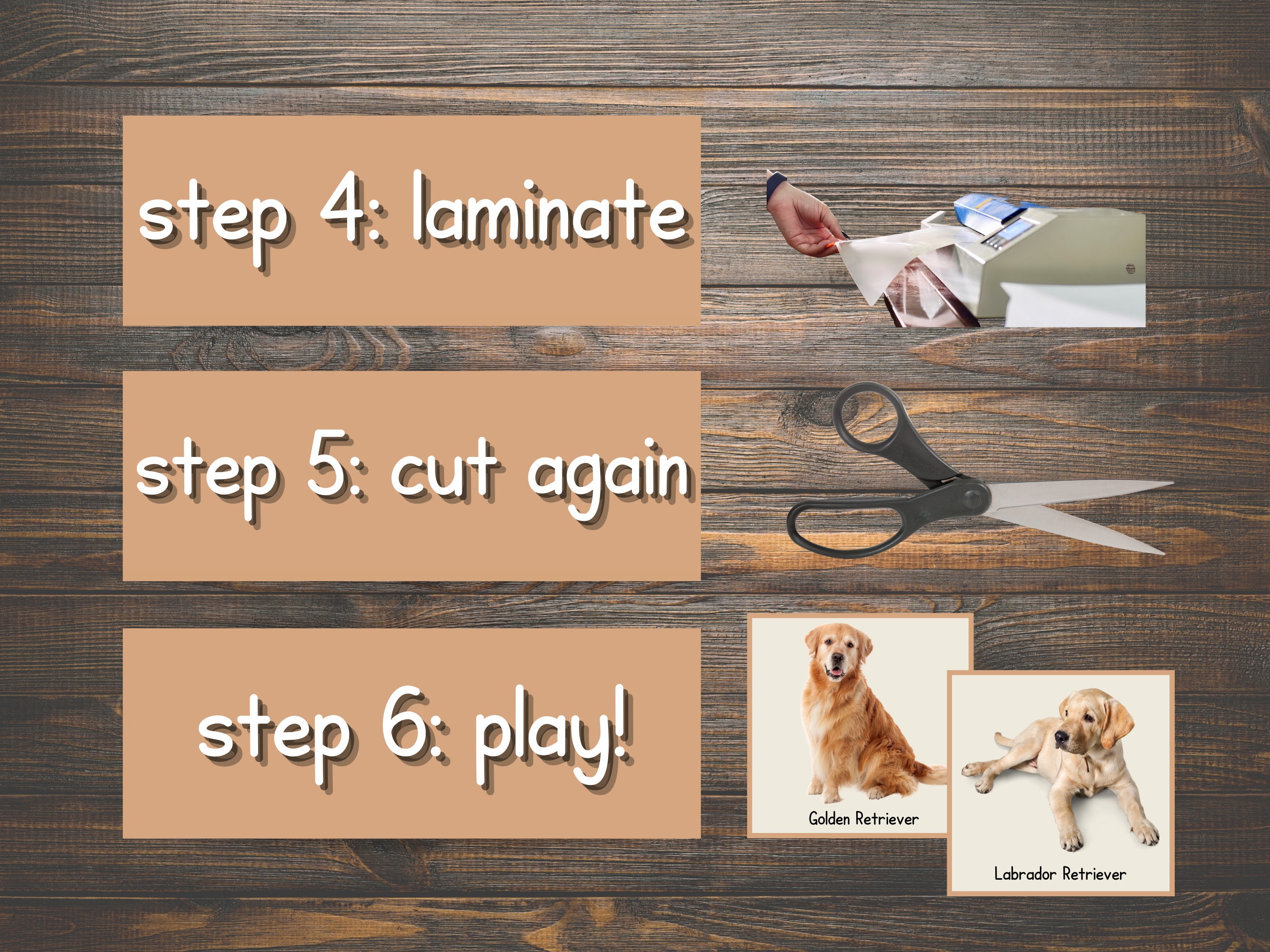 Dog Breed Memory Game | Gifts for Kids | Preschool Games | Printable ...