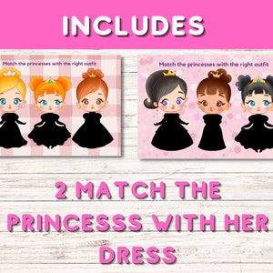 Princess Busy Book | Princess Activity Pages for Preschooler, Toddler ...
