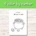 St. Patrick's Day Worksheets Word Search Coloring Pages Color by Number ...