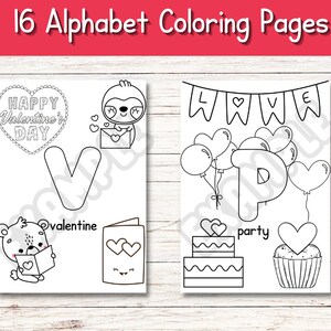 50 Pages of Valentine's Day Worksheets | Cut and Paste | for Preschool ...