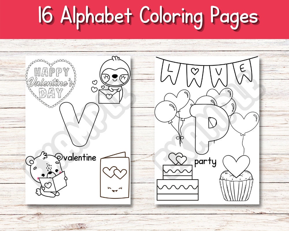 50 Pages of Valentine's Day Worksheets | Cut and Paste | for Preschool ...