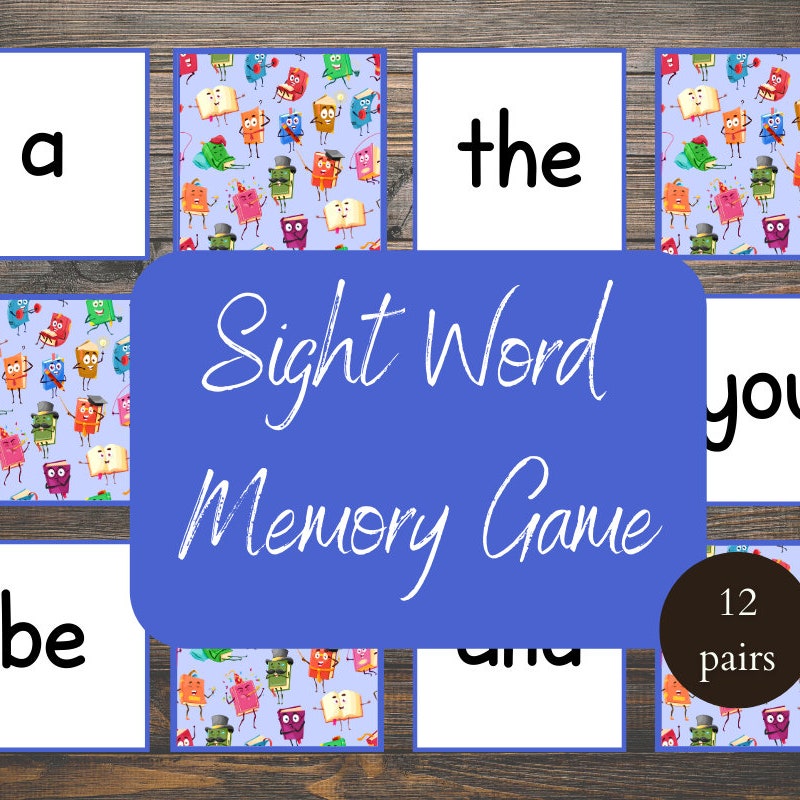 Sight Word - Etsy