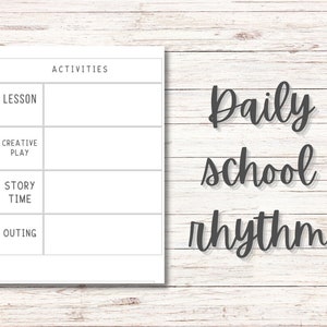 Editable Daily Homeschool and Life Planner for Homeschool Moms ...