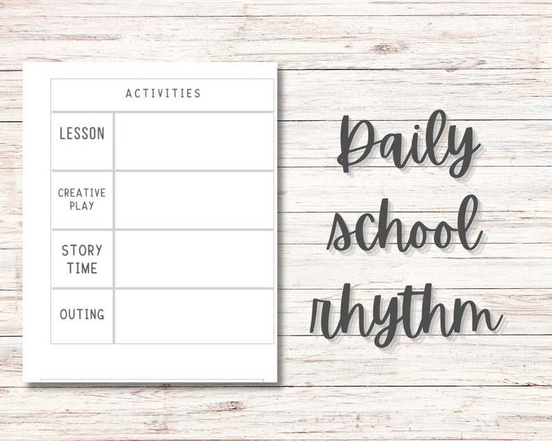 Editable Daily Homeschool and Life Planner for Homeschool Moms ...