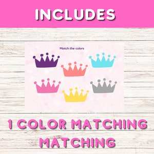 Princess Busy Book | Princess Activity Pages for Preschooler, Toddler ...