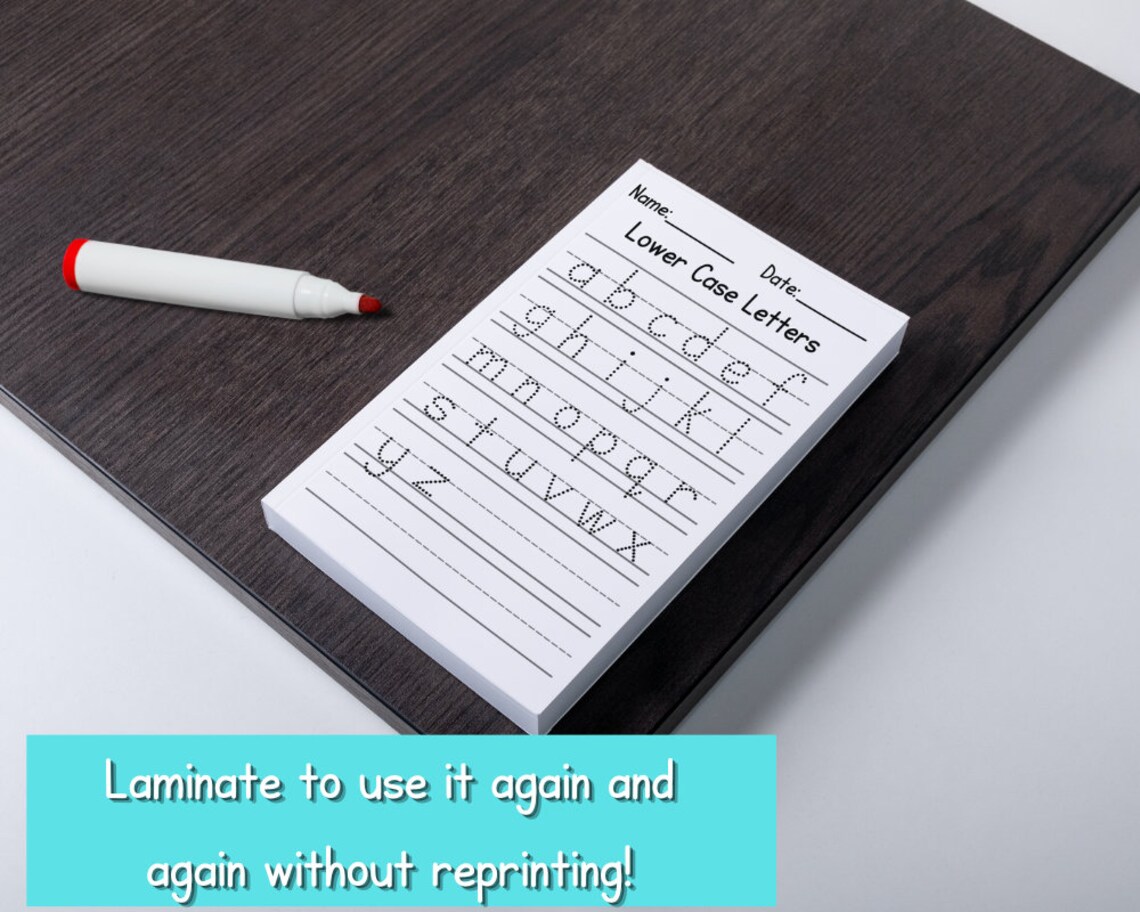 Alphabet Tracing Sheet for Kindergarten and Preschool Classrooms and ...