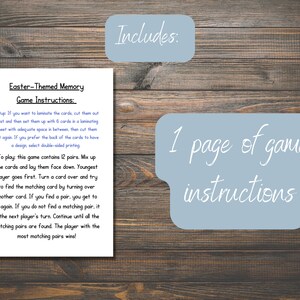 Preschool Easter Memory Game Printable | DIY Memory Game Cards | Easter ...