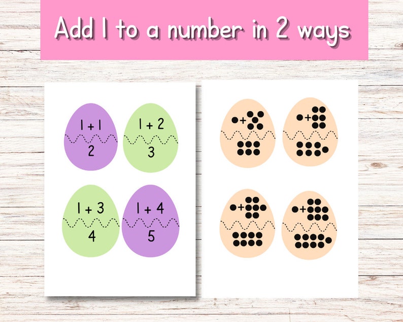 Easter Egg Math Matching Activity for Preschool, Pre-k, and ...