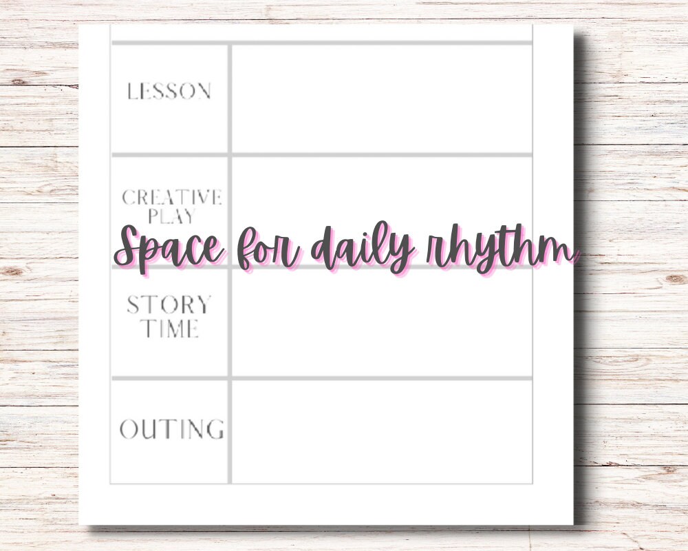 7-day Homeschool and Mom Life Planner | Planners for Homeschool Moms ...