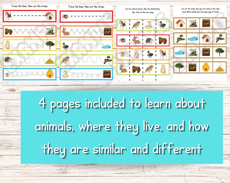 Montessori Inspired Preschool Cutting Strips | Early Scissor Skills ...