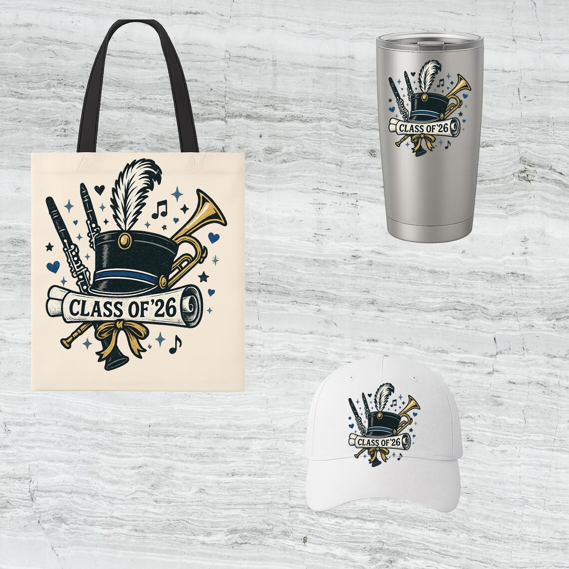 Marching Band Senior PNG – Class of ’26 Clipart (digital Download) - Etsy