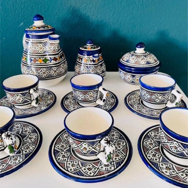 Tea Set Moroccan - Etsy