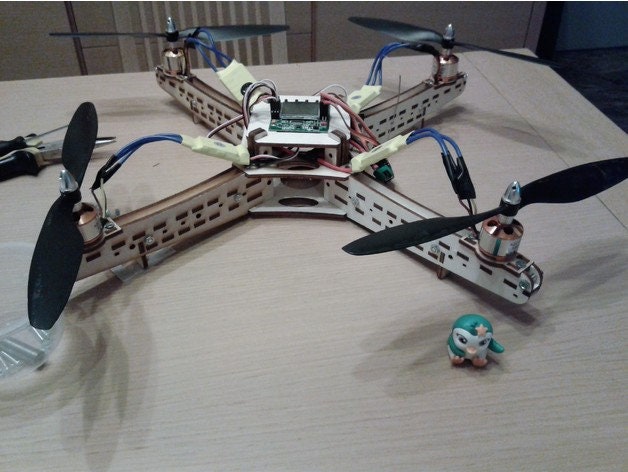 Drone Quad Laser Cut Files Svg Cdr Dxf Pdf Glowforge Laser Digital File ...