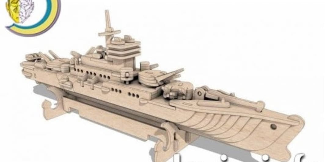 Battle Ship Kit Laser / Cnc / Xtool Digital File ONLY - Etsy Australia