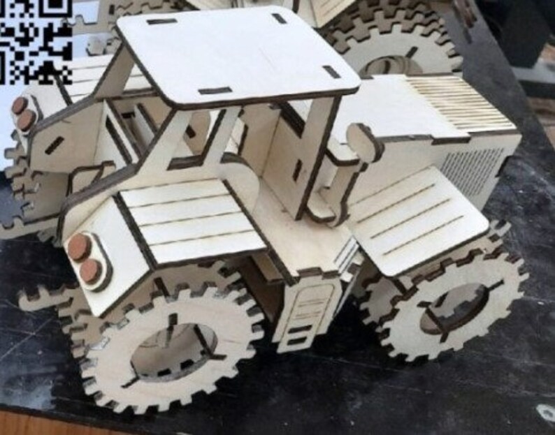 Tractor 1 Laser Cut Digital File ONLY - Etsy