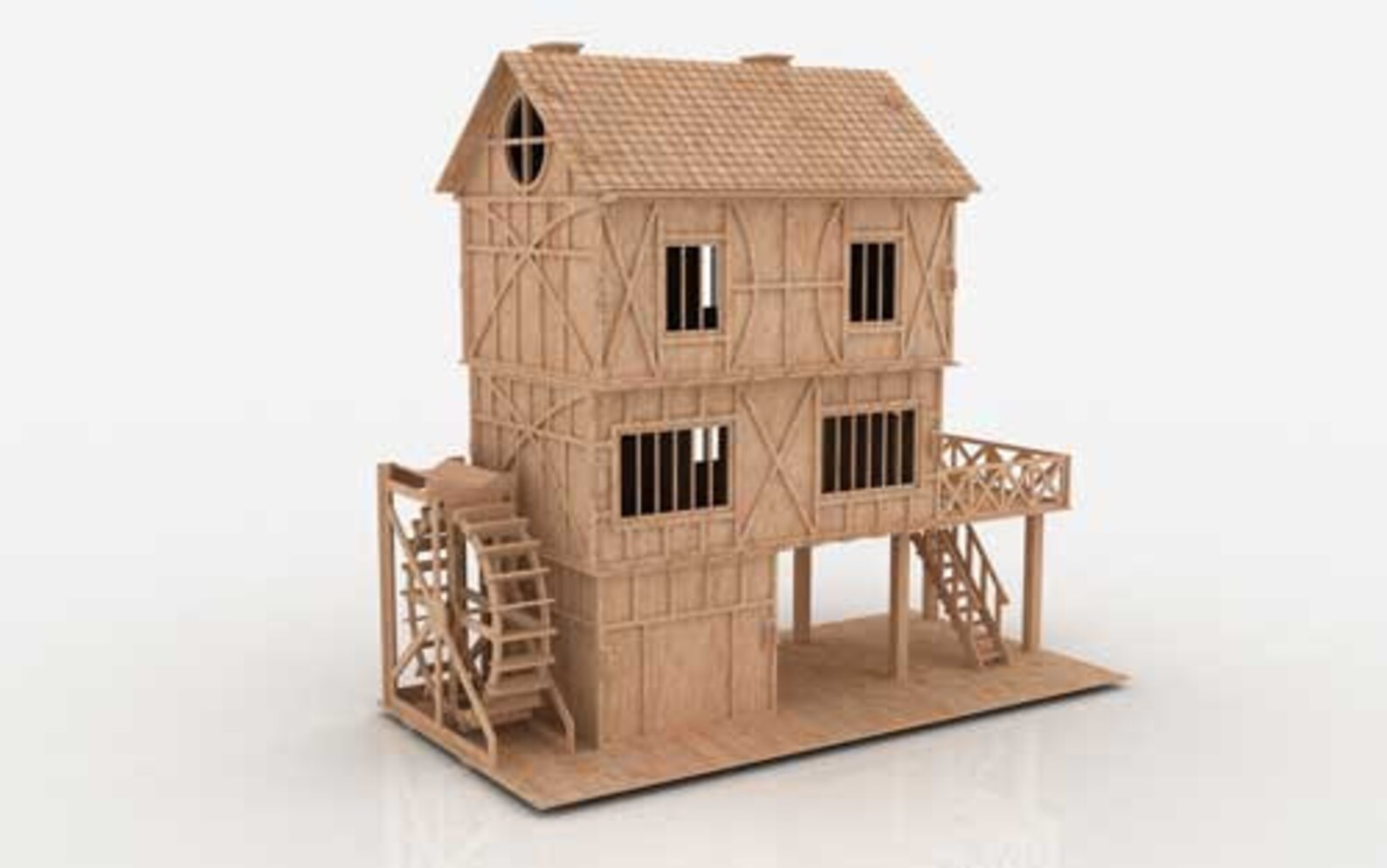 Water Mill Model Kit Digital Files ONLY Non Physical Product - Etsy