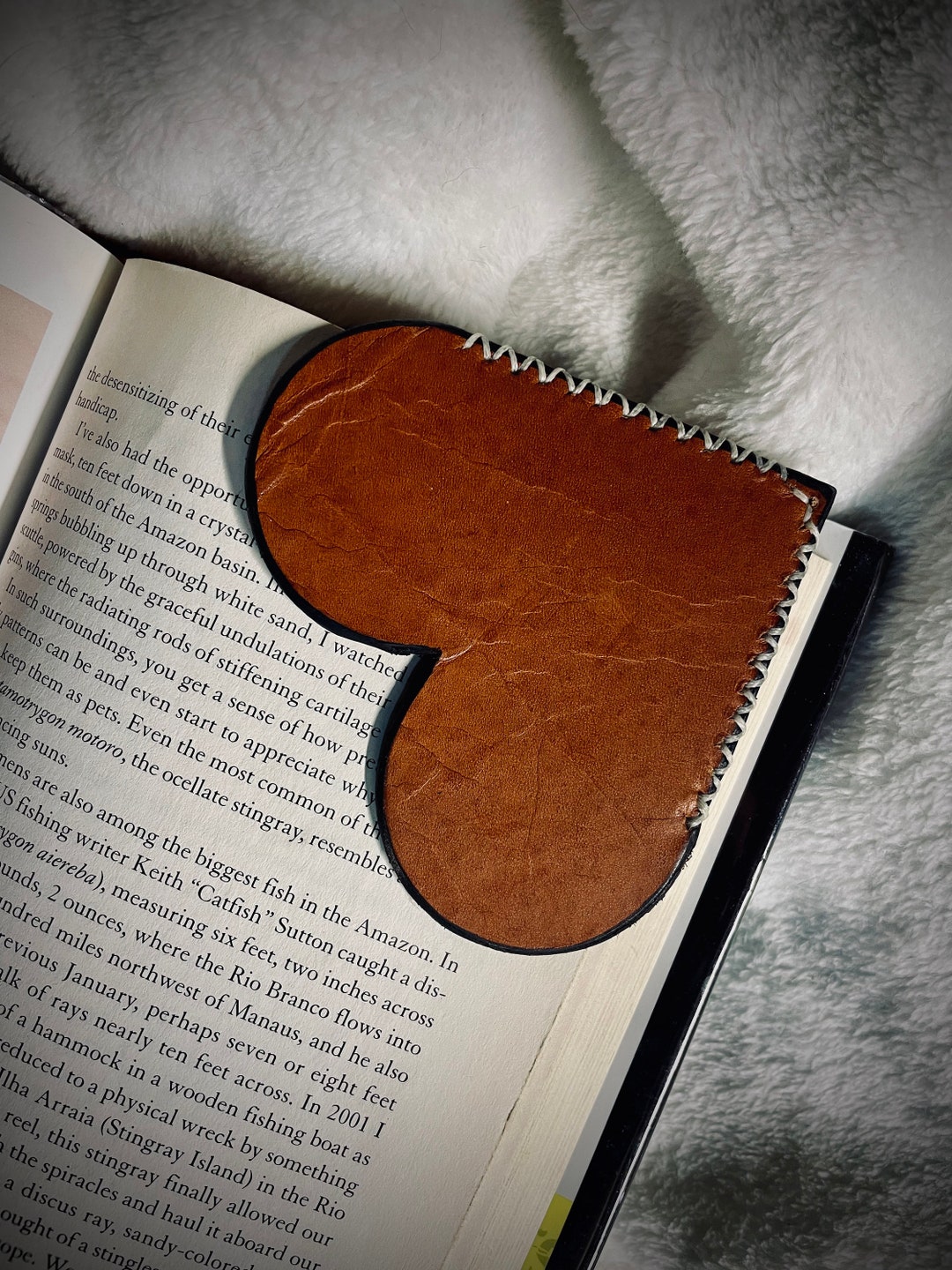 Heart Shaped Bookmark - American Made - Holiday Gift - Handmade - Etsy