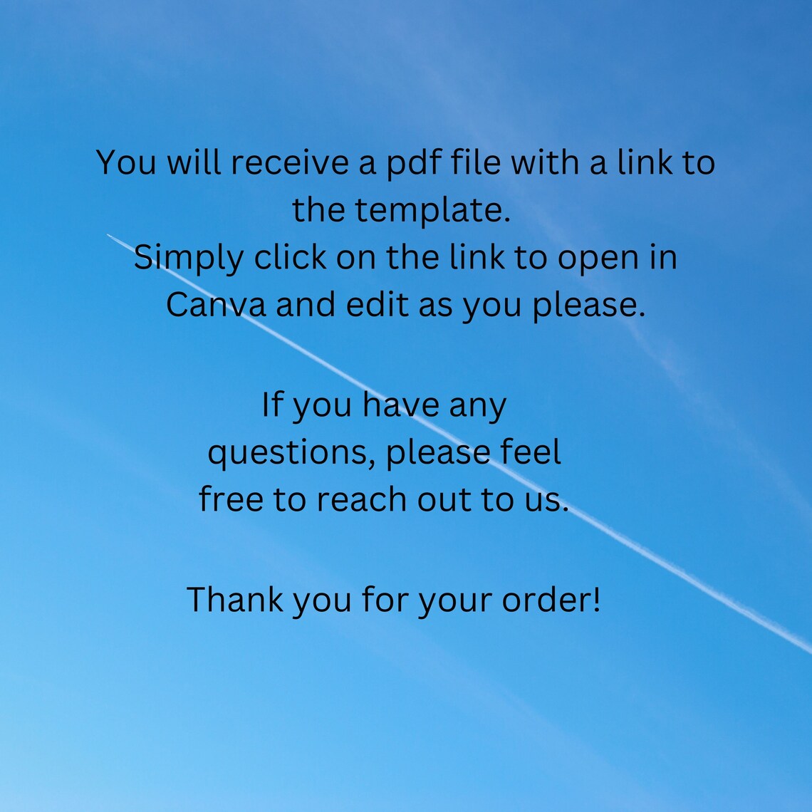 Customizable Printify Product Insert for Branding Thank You Insert for ...